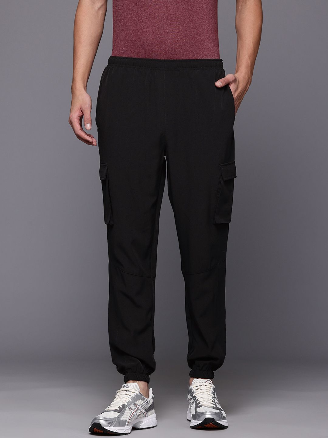 HRX by Hrithik Roshan Men Rapid-Dry Cargo Style Joggers – Myntra ...