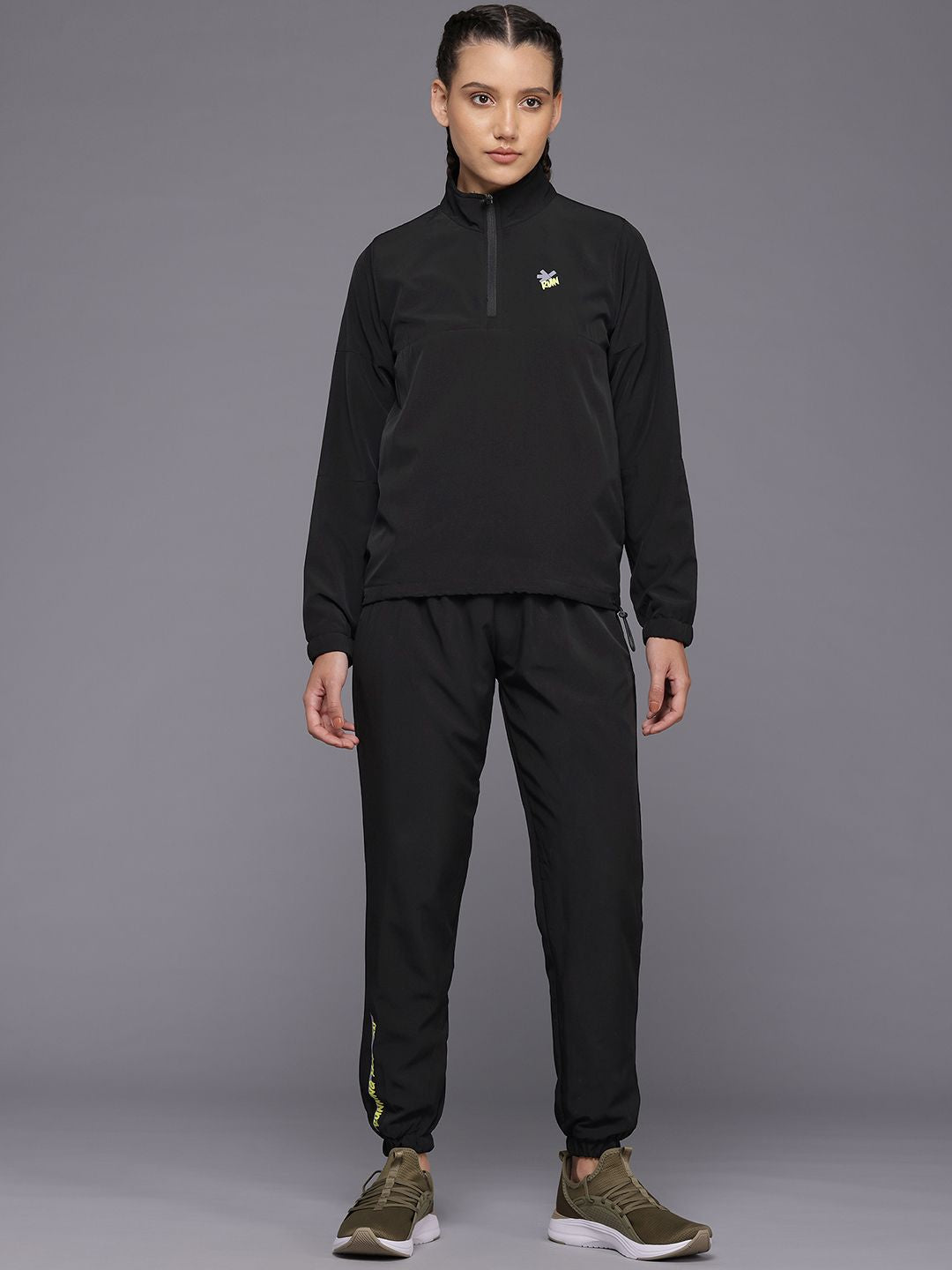 HRX by Hrithik Roshan Rapid-Dry Running Tracksuit – Myntra International