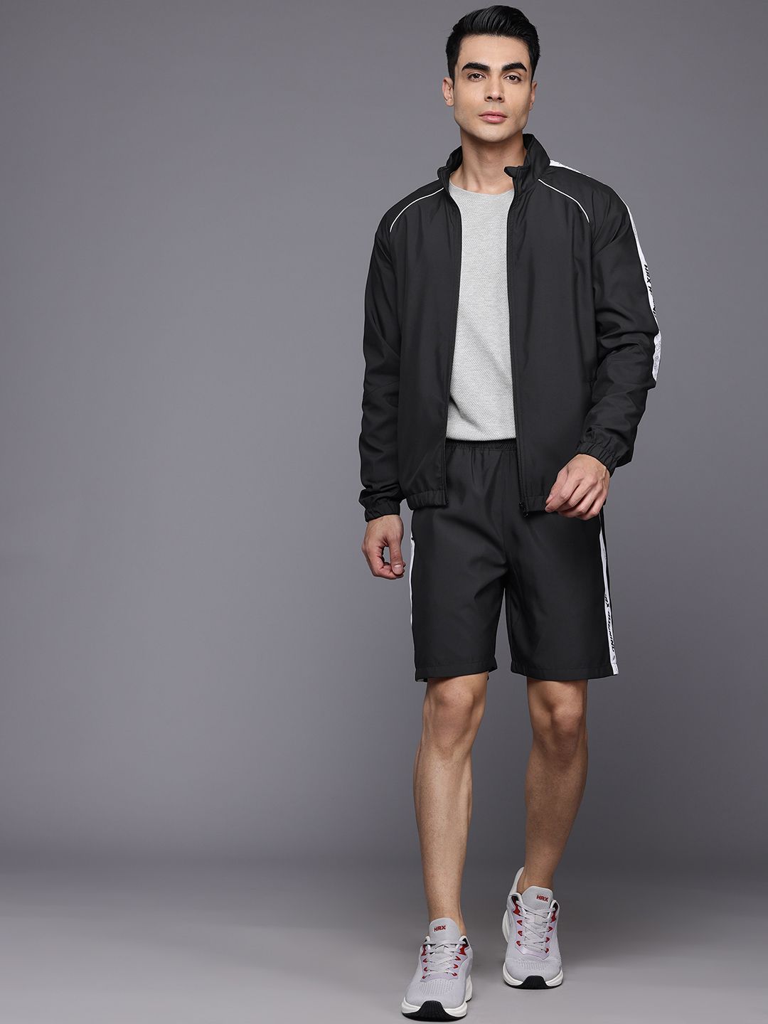 HRX by Hrithik Roshan Rapid-Dry Running Tracksuit – Myntra International