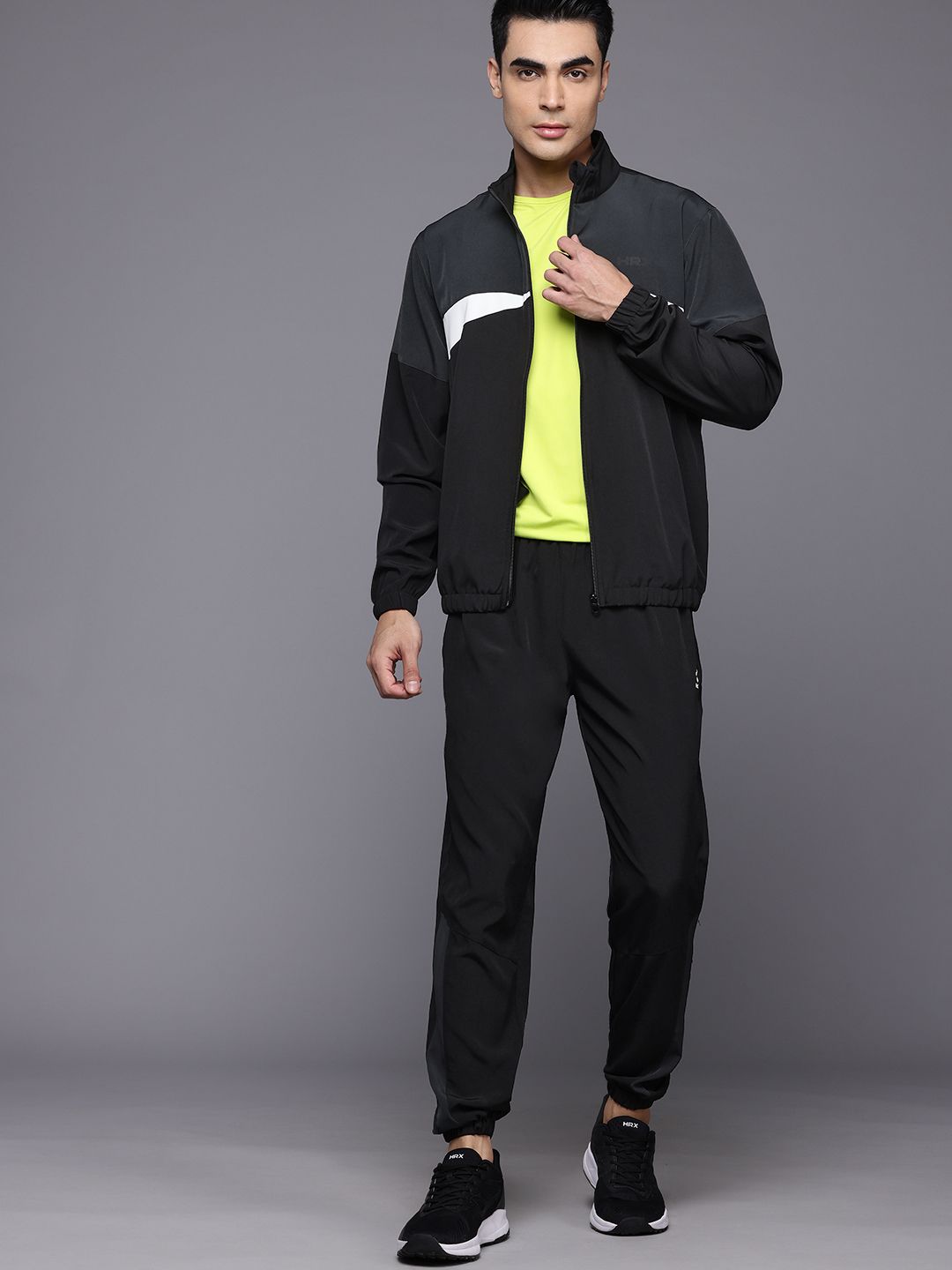HRX by Hrithik Roshan Men Rapid-Dry Running Track Suit – Myntra ...
